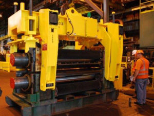 Motorized Lifters for Mill Roll Handling | Bradley Lifting