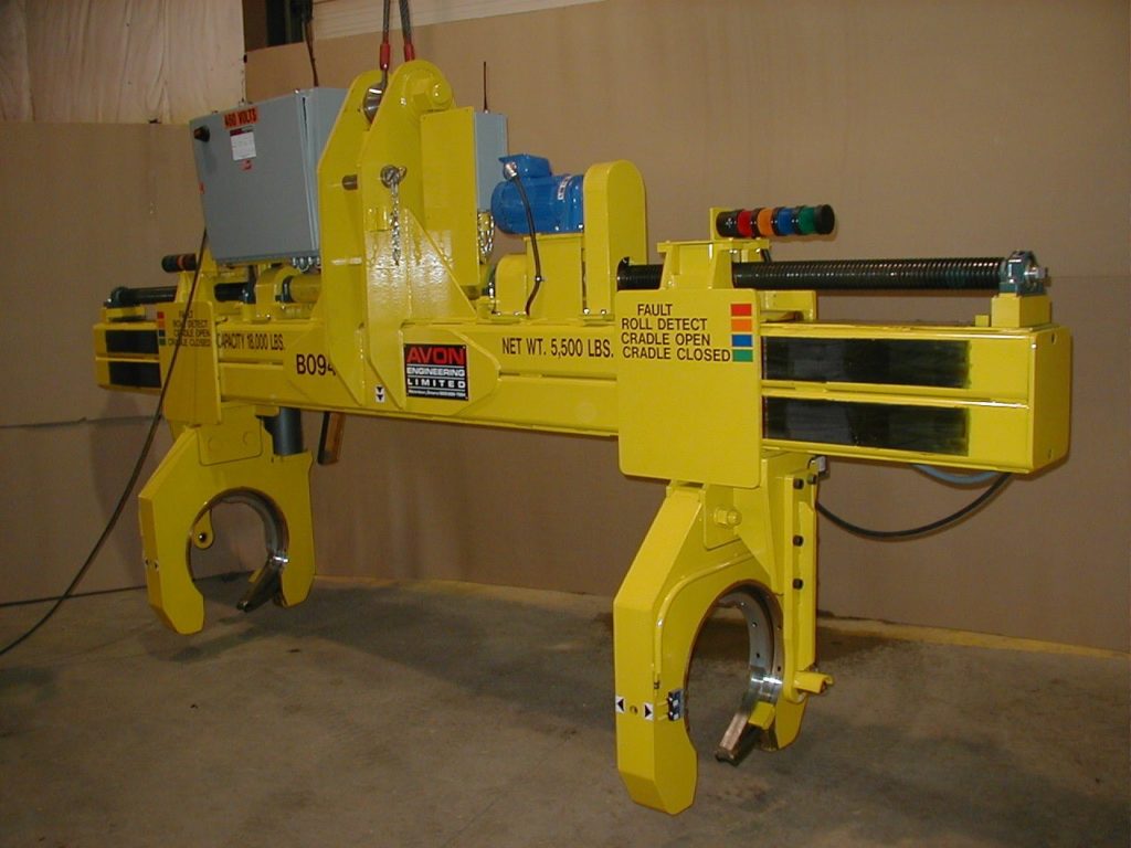 Motorized Lifters for Mill Roll Handling | Bradley Lifting