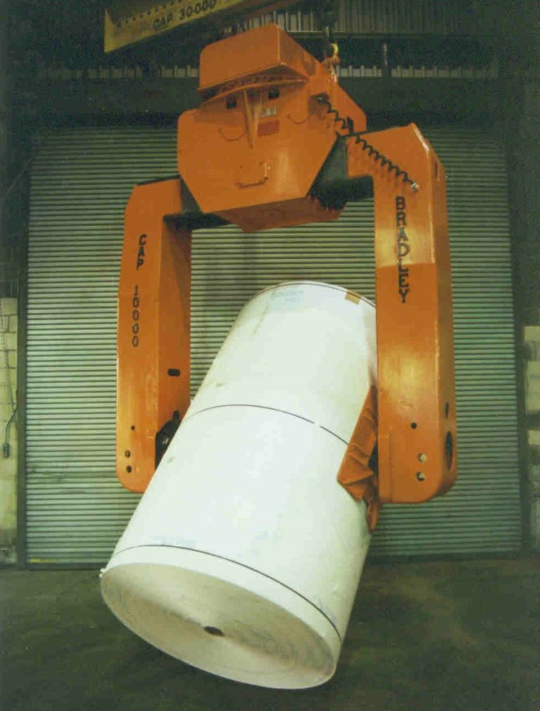 Below The Hook Lifting Devices for The Paper Industry | Bradley Lifting